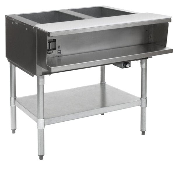 Eagle Group WT2-240 Two Pan Sealed Well Electric Water Bath Steam Table ...