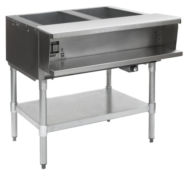 Eagle Group WT2-208 Two Pan Sealed Well Electric Water Bath Steam Table ...