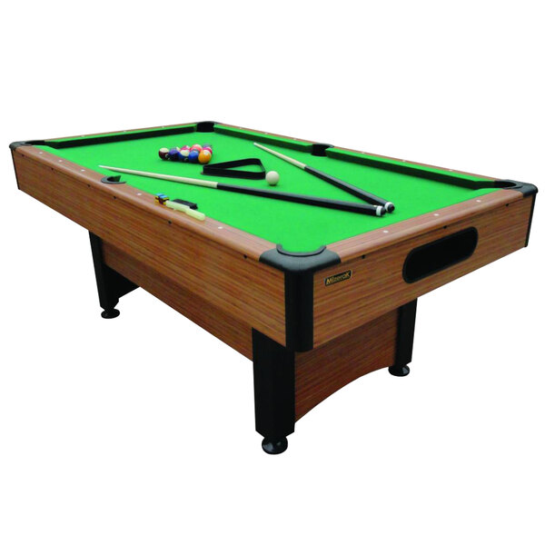 Mizerak P1253W Pool Table w/ Accessories - 6 1/2'