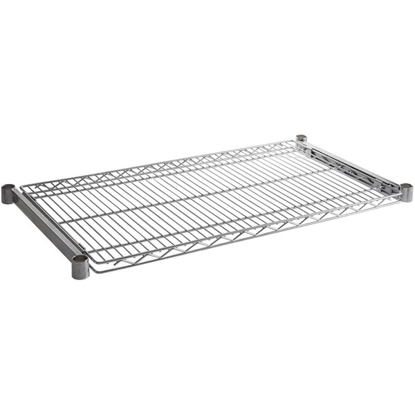 Regency 18" x 36" NSF Chrome Wire Sliding Shelf