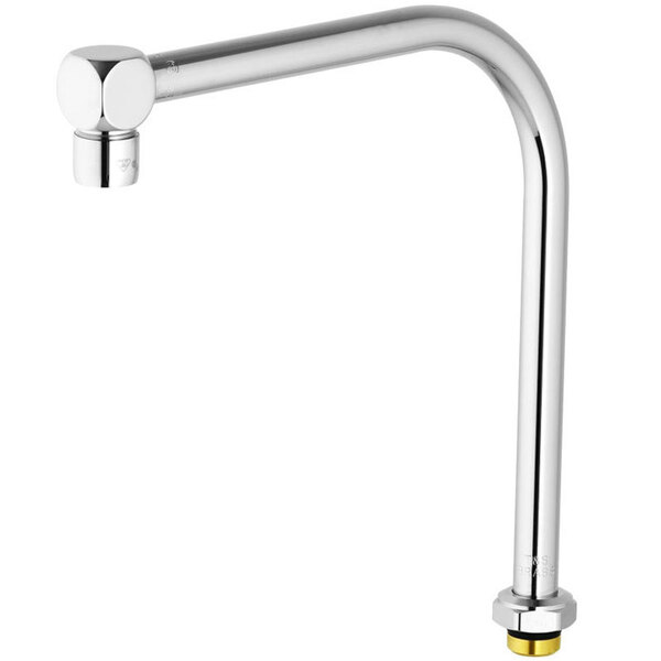 T&S B-2387 Chrome Plated 8 1/2" Gooseneck Nozzle