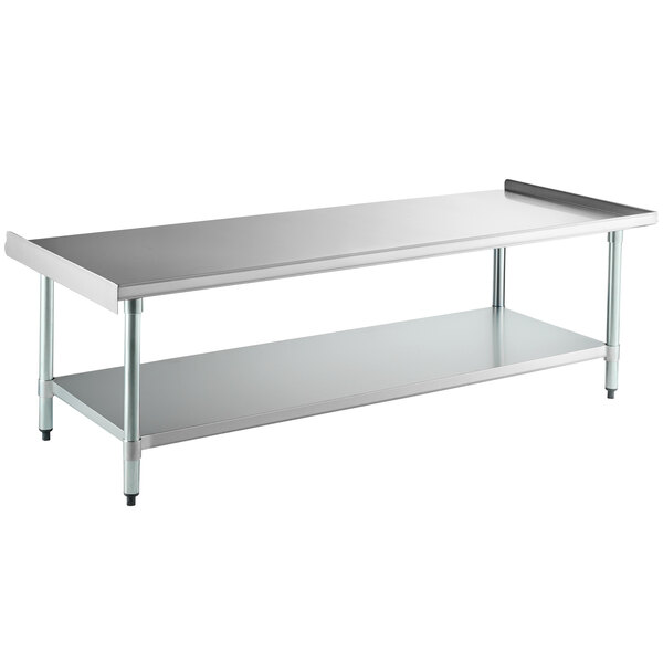 Steelton 30" x 72" 18-Gauge Stainless Steel Equipment Stand with ...