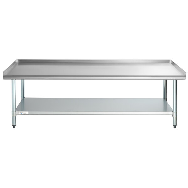 Steelton 30" x 72" 18-Gauge Stainless Steel Equipment Stand with ...