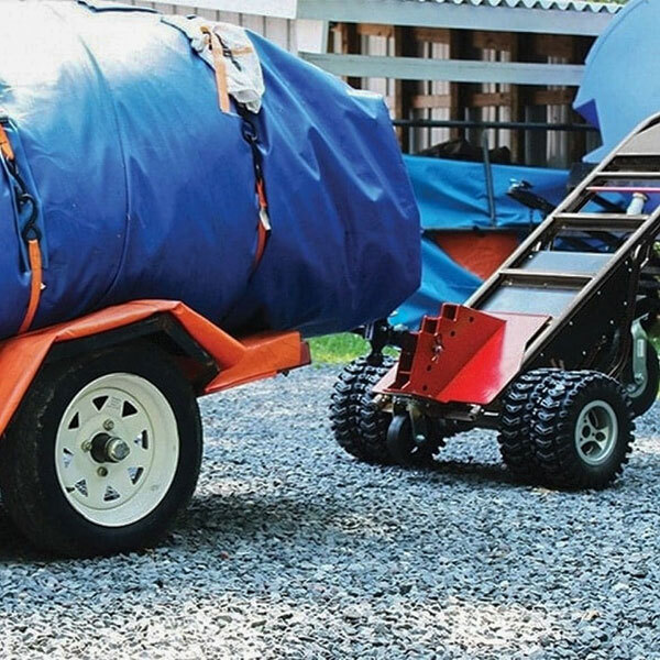 Magliner 3,500 lb. Motorized Hand Truck with 13" Foam Filled Wheels and ...