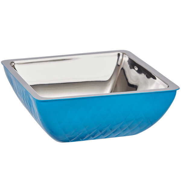 Bon Chef Diamond Collection Cold Wave 3 Qt. Caribbean Blue Triple Wall ...