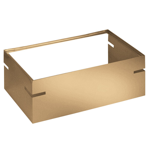 Eastern Tabletop 32178RZ LeXus 22" x 14" x 9" Bronze Coated Stainless ...