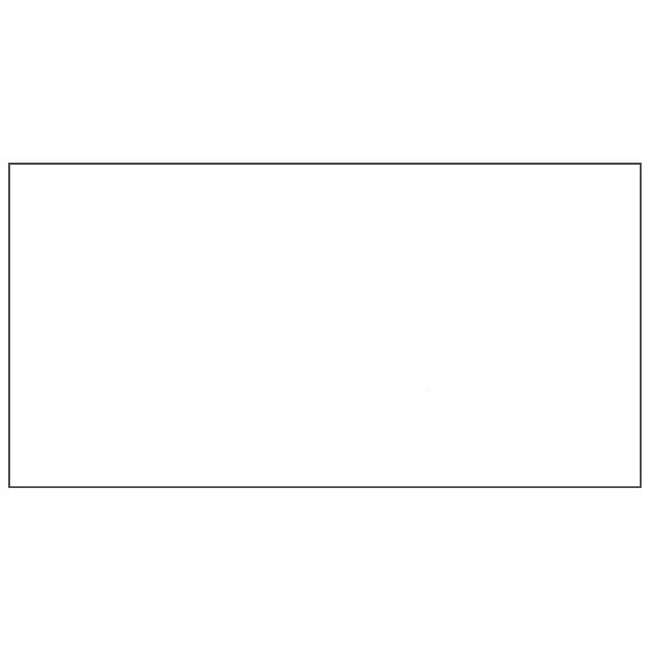 Garvey 3719-10710 3719 Series 1 7/16" x 3/4" White 800-Count Two-Line ...