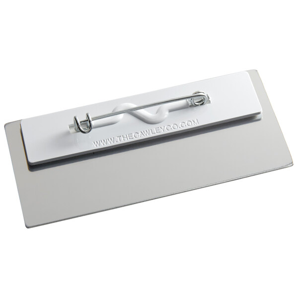 Custom Name Badge, 1 1/2" x 3" - WebstaurantStore
