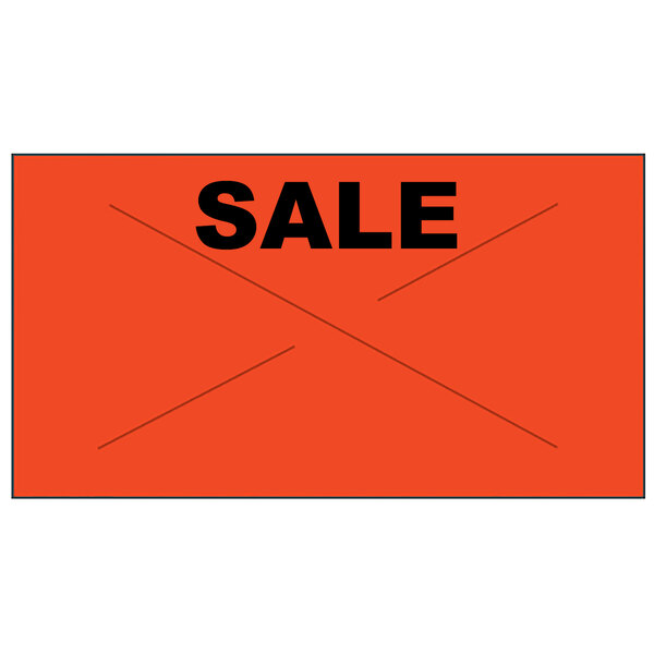 Garvey 2212-06090 2212 Series 7/8" x 1/2" Red / Black "SALE" 1225-Count ...