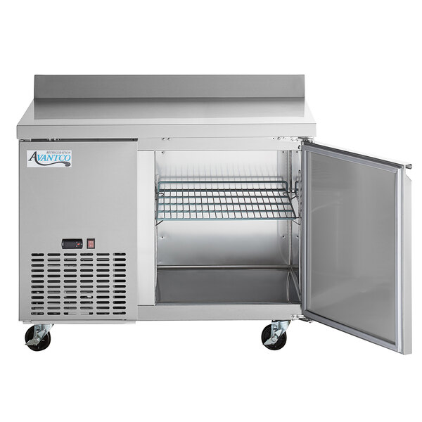 Avantco SS-WD-1R 44" Stainless Steel Extra Deep Worktop Refrigerator ...