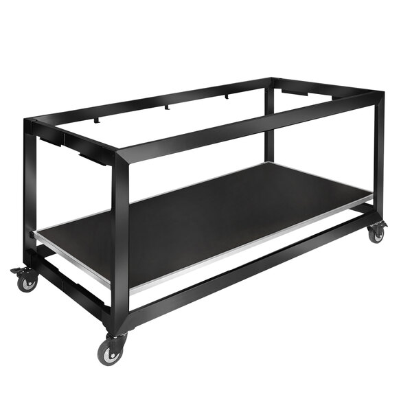 Eastern Tabletop ST5900MB Hub Buffet 66" x 30 3/4" x 32 1/4" Black XYLO ...