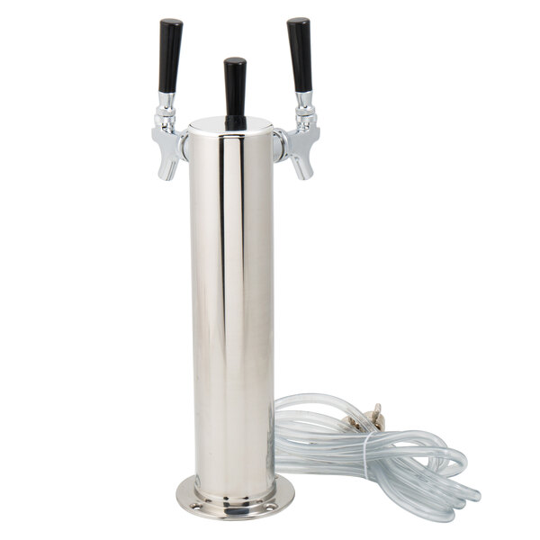 Beverage-Air 406-055A 3 Tap Tower - 3" Column