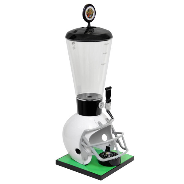 Beer Tubes FWH-ST-STAP 1/4 128 oz. Super Tube White Football Helmet ...