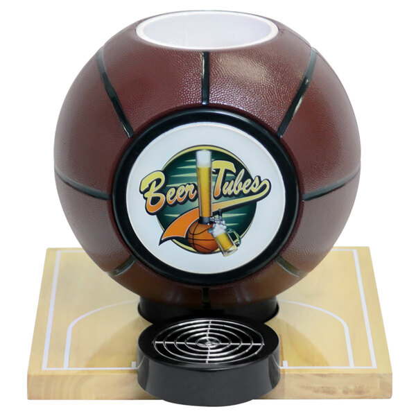 Beer Tubes BKT-ST-STAP 1/4 128 oz. Super Tube Basketball Beer Tower