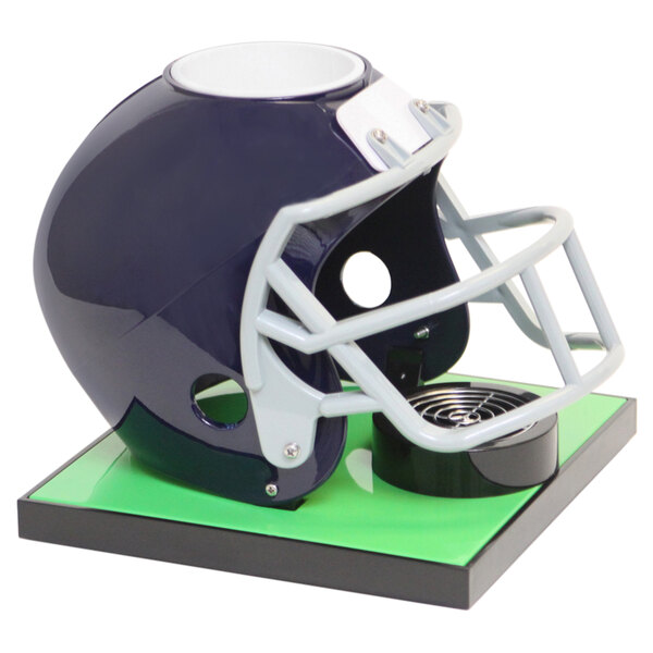 Beer Tubes FBL-ST-STAP 1/4 128 oz. Super Tube Blue Football Helmet Beer ...