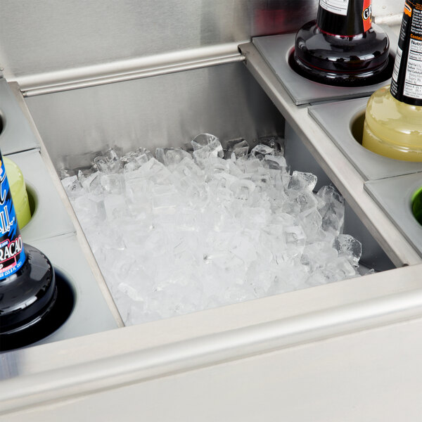 Eagle Group B2CT-18-7 24" Underbar Ice Bin/Cocktail Unit with 7 Circuit ...