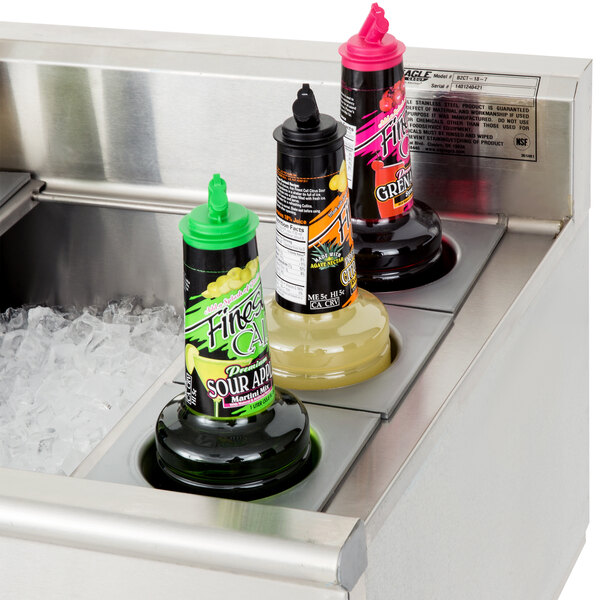 Eagle Group B2CT-18-7 24" Underbar Ice Bin/Cocktail Unit with 7 Circuit ...