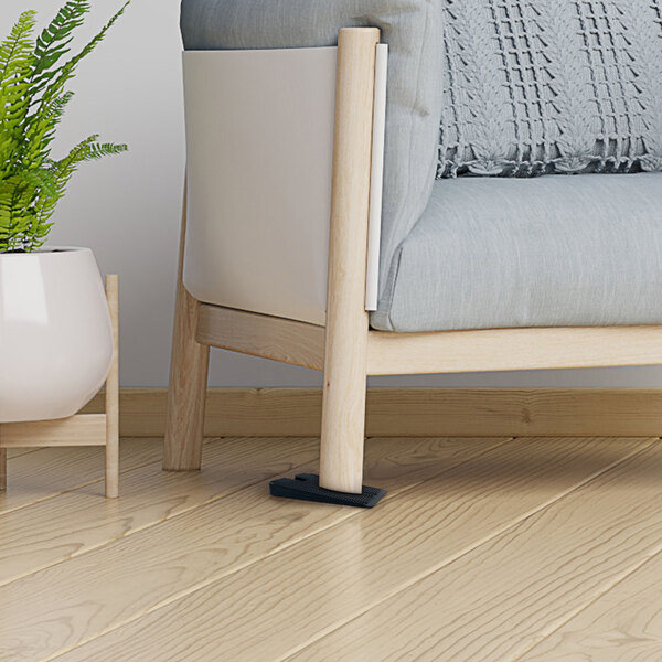 Wobble Wedge Tapered Black Hard Polypropylene Installation Table Wedge ...