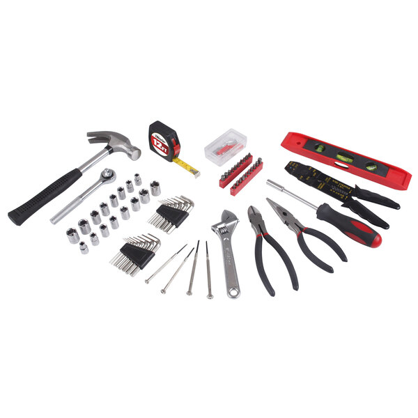Olympia Tools 80-787 67 Piece Tool Set with Folding Plastic Case