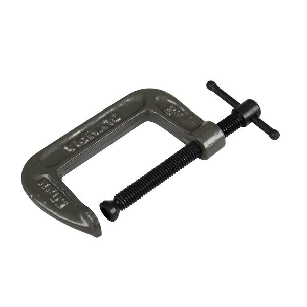 Olympia Tools 2" x 1" Cast Steel C-Clamp with Adjusting Black Oxide ...