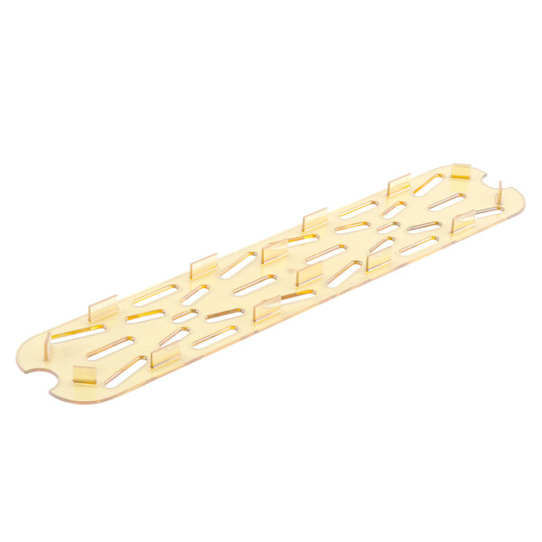 Cambro 20LPHPD150 1/2 Size Long Amber High Heat Drain Tray