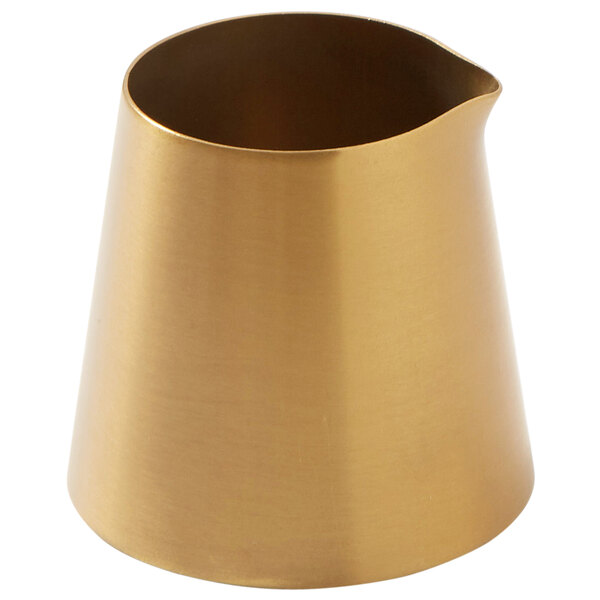 American Metalcraft SCMG3 Evolution 2.5 oz. Gold Satin Finish Stainless ...