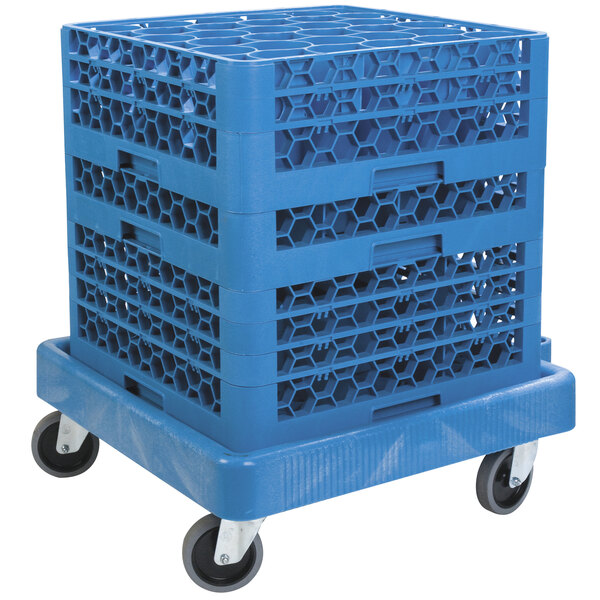 Carlisle C223614 Plastic Glass Rack Dolly without Handle