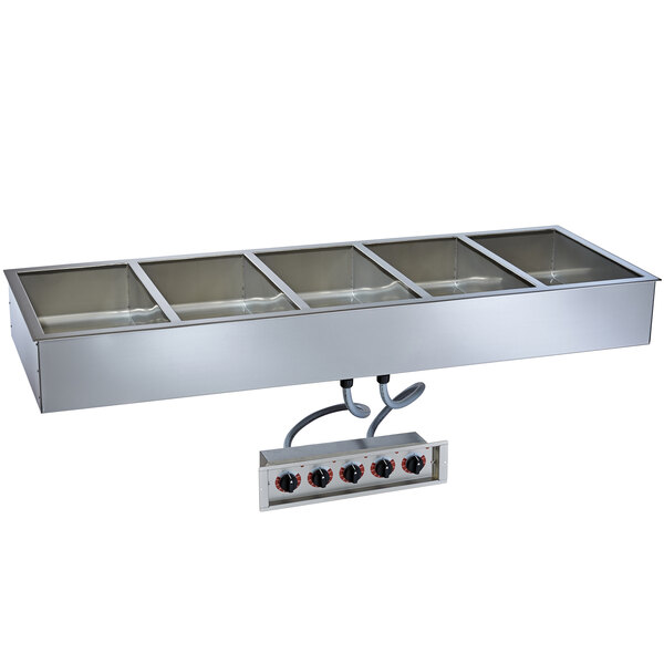 Alto-Shaam 500-HW/D4 Five Pan Drop In Hot Food Well - 4" Deep Pans, 240V