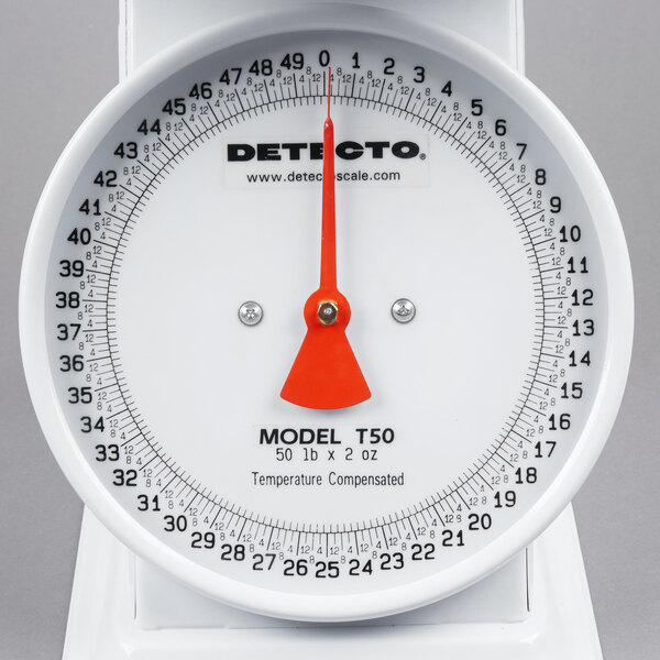 Cardinal Detecto T50 50 lb. Mechanical Portion Control Dial Scale