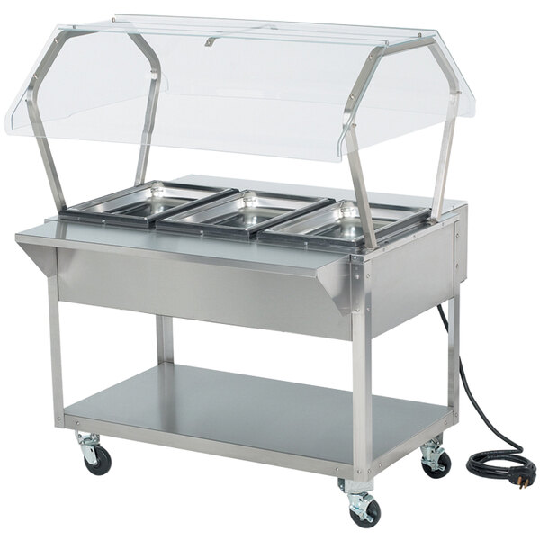 Vollrath 38063 46 1/2" Buffet Sneeze Guard for Vollrath 3 Well / Pan ...