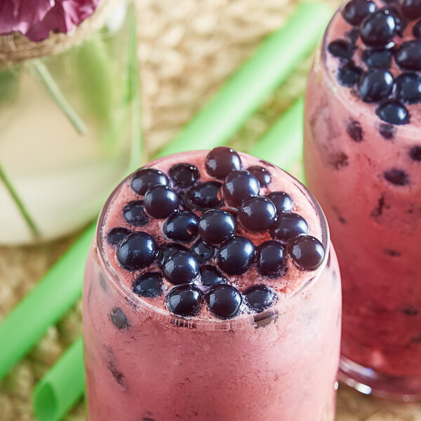 Blueberry Bursting Boba, Popping Tea Pearls (7.26lb)