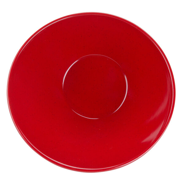 GET B-792-RSP Red Sensation 24 oz. Red Slanted Melamine Bowl