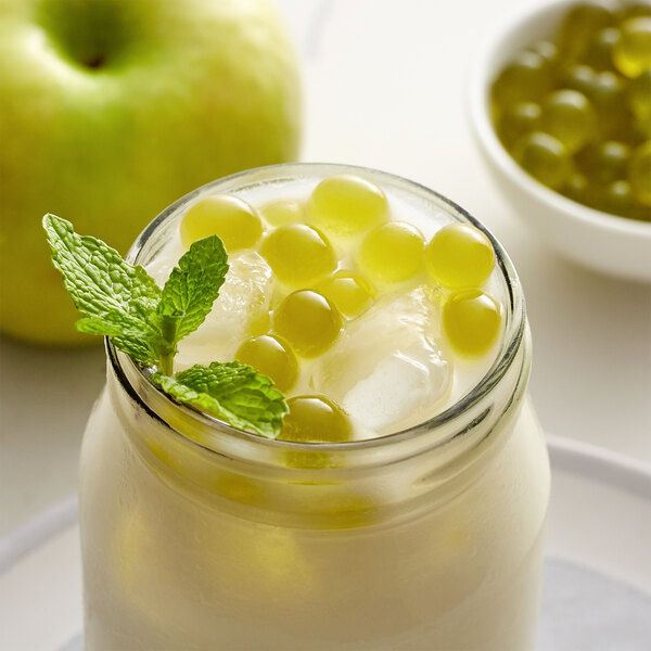 Bossen Green Apple Boba (7.26 lb.) - WebstaurantStore