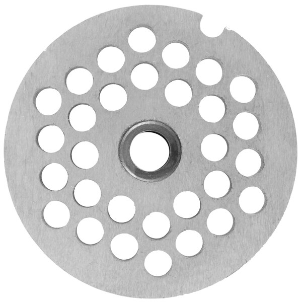#22 Stainless Steel Hub Grinder Plate - 5/16"