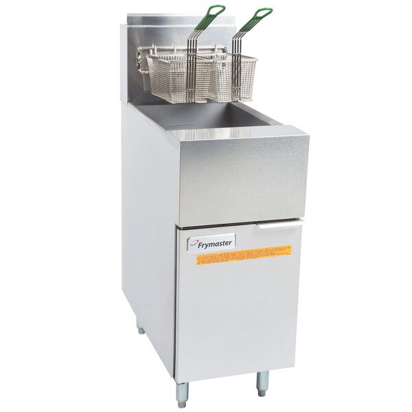 Frymaster GF40 Natural Gas Floor Fryer 50 lb.
