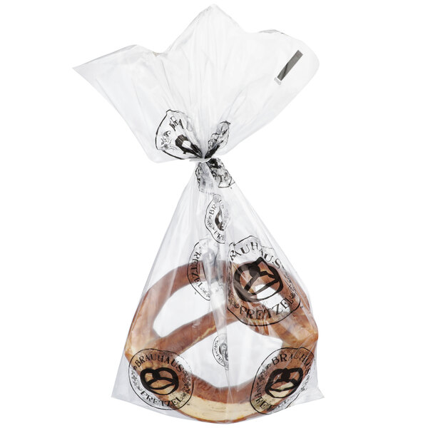 Brauhaus Individually Wrapped Bavarian Soft Pretzel 10 oz. - 12/Case
