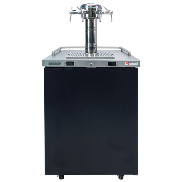 Micro Matic MDD23W-E-E Pro-Line E-Series 25" Dual Zone Wine Dispenser ...