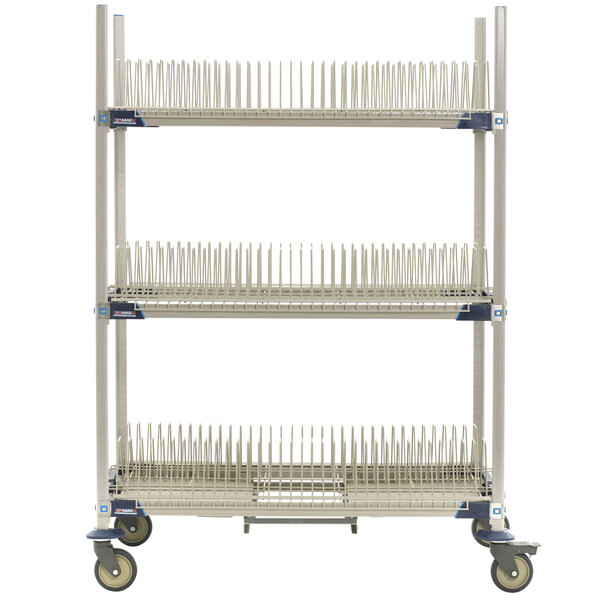 Metro PR48VX2-XDR MetroMax i Mobile Three Tier Tray Drying Rack with ...