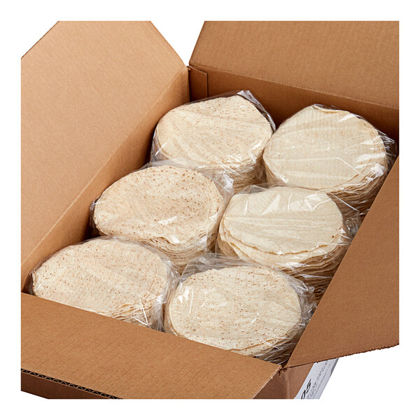 Mission 6" White Corn Tortillas For Frying - 720/Case