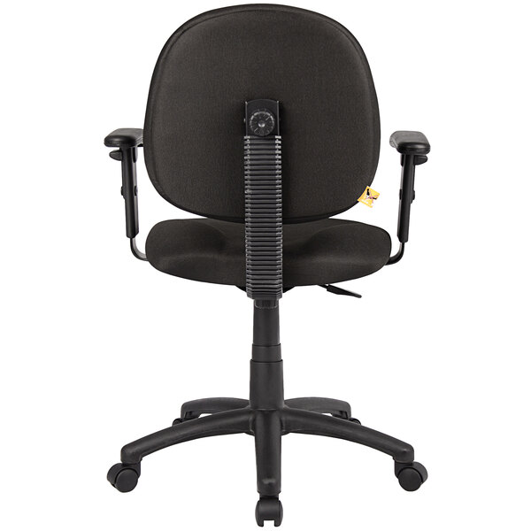 Boss B9091 Diamond Task Chair with Adjustable Arms