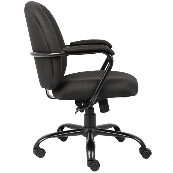 Boss B670-BK Black Heavy Duty Task Chair
