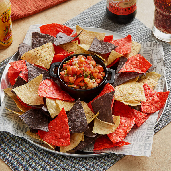 Mission 6" Tri-Color Corn Tortilla For Frying Variety Pack - 720/Case