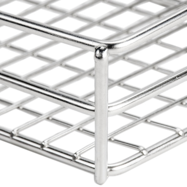 American Metalcraft SSRT962 Stainless Steel Small Grid Basket - 9" x 6 ...