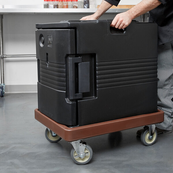 Cambro CD400131 Dark Brown Camdolly for Cambro UPC 400