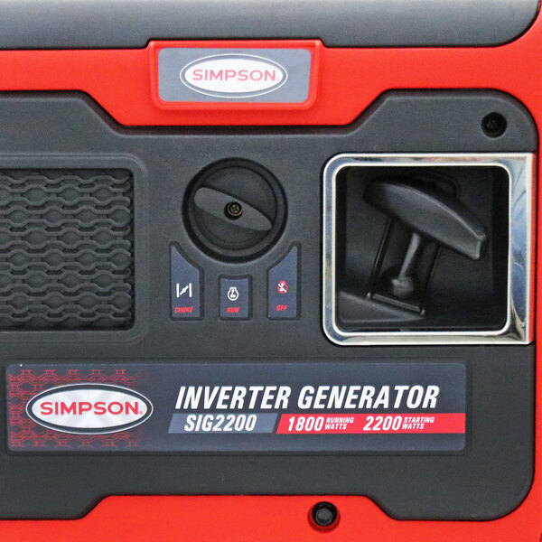 Simpson 1800/2200W Portable Inverter Generator (70011)