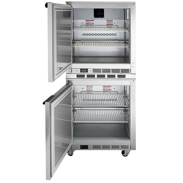 Beverage-Air UCR27AHC-24-23 Double Stacked 27" Undercounter ...