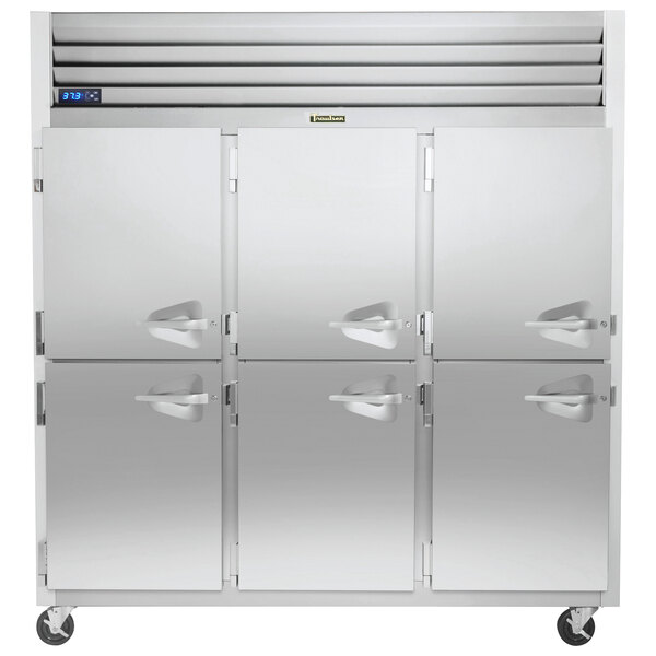 Traulsen G31003-032 76 1/4" G Series Half Door Reach-In Freezer with ...