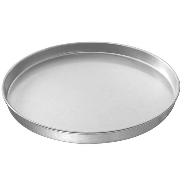 Chicago Metallic 41215 12" x 1" Glazed Aluminized Steel Round Cake Pan