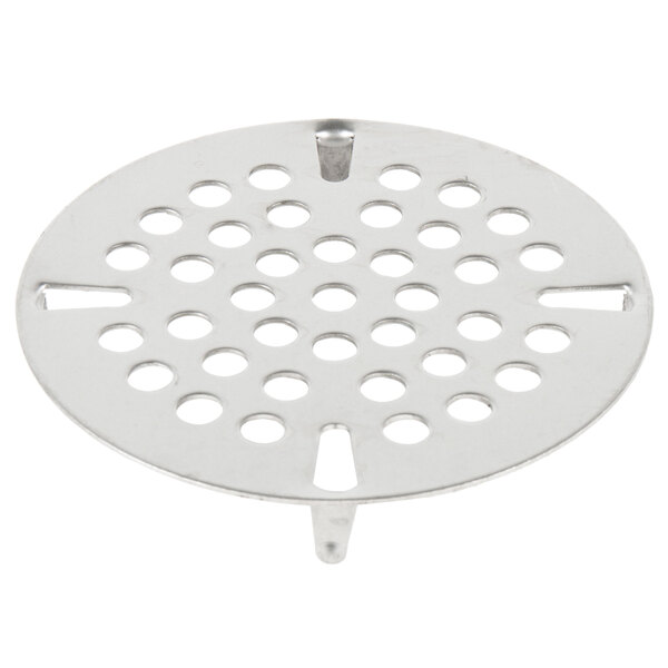 3 1/2" Flat Strainer for Twist / Lever Handle Valve Drains