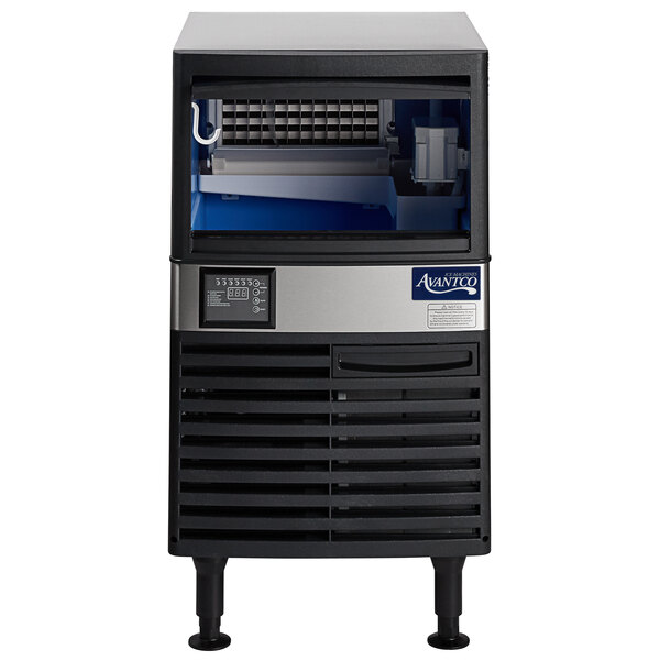 Avantco Ice UC-120-A 19" Air Cooled Undercounter Full Cube Ice Machine ...